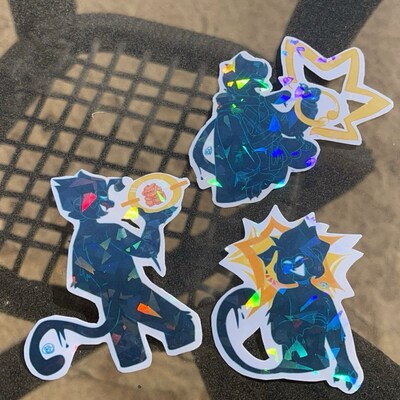 Rain World Slugcat Pairing Stickers - Etsy