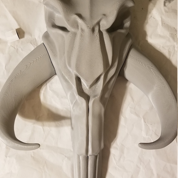3D Printed Mythosaur Skull Wall Decor - Mandalorian Gift - Etsy