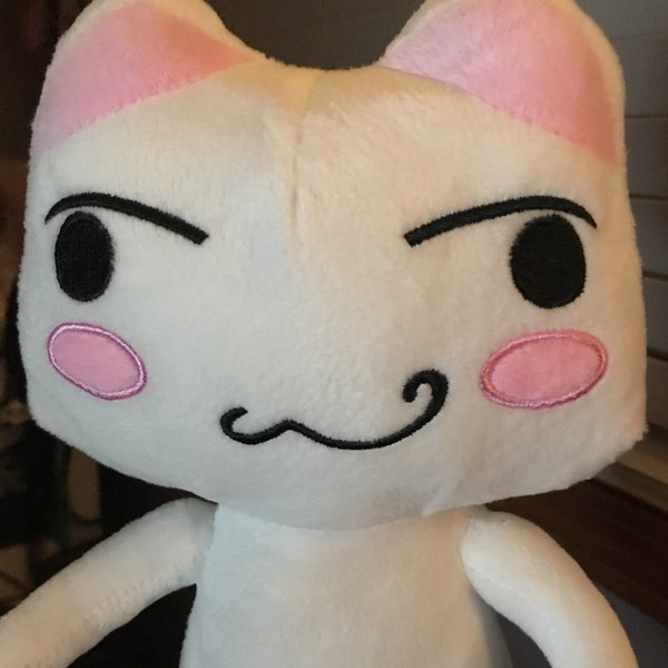 Charming 28cm Kawaii Toro Inoue Cat Plush: Soft Anime Cartoon Animal ...