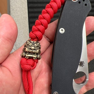 Japanese Tiger Samurai Paracord Bead Warrior Armor Gothic - Etsy