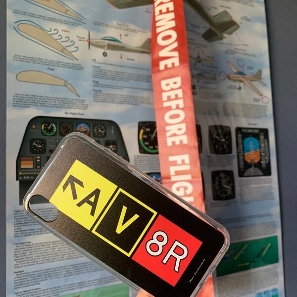 AV8R Taxiway Sign Tumbler and Tee Bundle. AV8R Airport Directional Sign ...