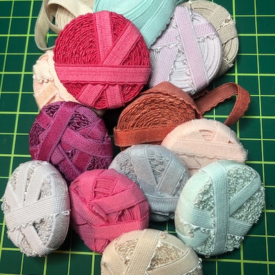 30 Meter Picot Elastic Many Colors for Bramaking /picot Elastic/elastic ...