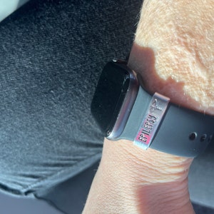 Personalized Medical Alert Watch Band Charm Medical ID Tag - Etsy