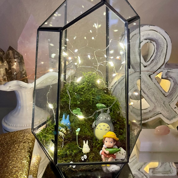 Bioactive Terrarium Kit With Live Moss With Terrarium Container ...