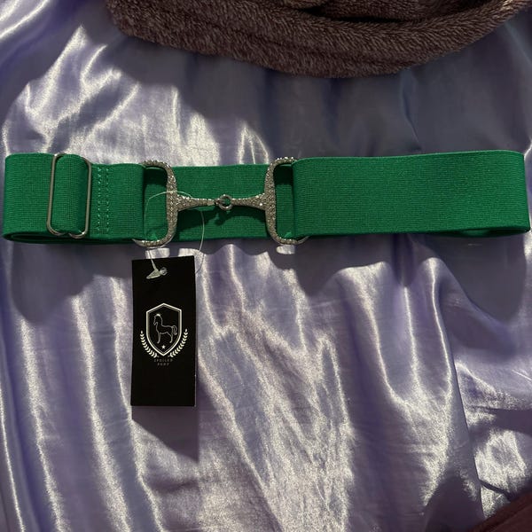 Military Green Elastic Horse Bit Belt (1.5”) - Etsy