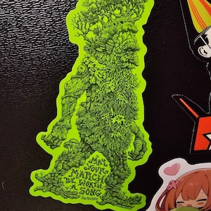 Wandering Ent Art Sticker - Etsy