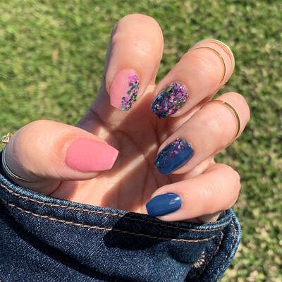 Joker Dip Powder Glitter Dip Powder Dip Powder for Nails - Etsy