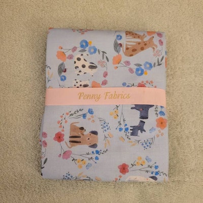 Riley Baby Pink/ Pink Fabric/ Baby Pink Cotton/ Confetti Cotton/ Riley ...