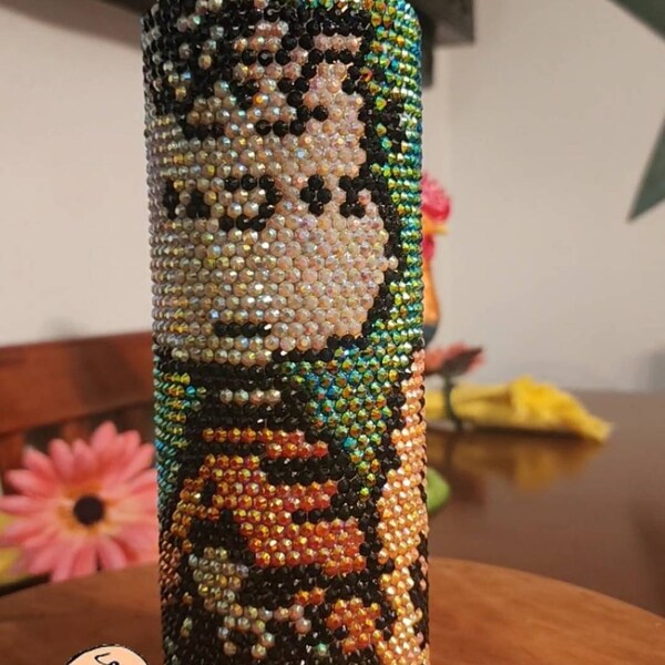 Horror Trio Ss16 20oz Rhinestone Tumble Pattern - Etsy