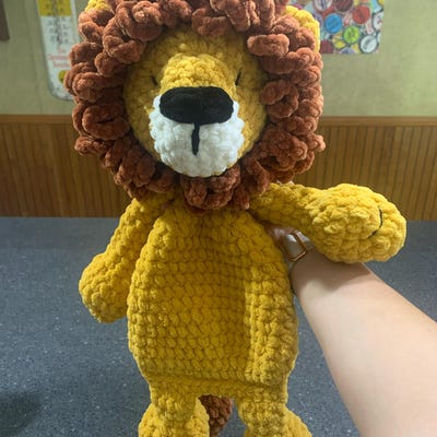 Sleepy Lion Rag Doll Crochet Pattern / Ragdoll / Zoo Animals / Safari ...