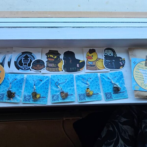 PREORDER COD Soap & Ghost Chibi Acrylic Pins (full-bleed) - Etsy