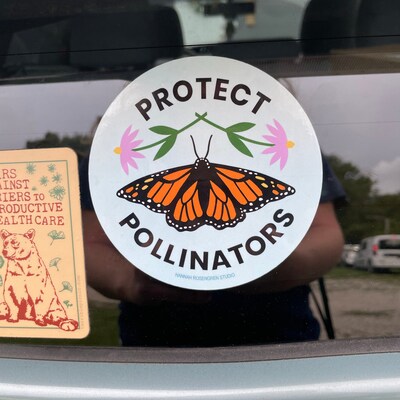 Protect Pollinators Sticker - Etsy