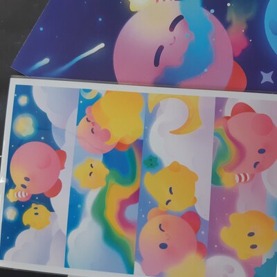 Kuro Stickers Cute Stickers Vinyl Sticker Sheet Japanese Characters - Etsy