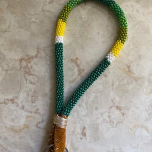 Red NATIVE BEADED KEYCHAIN Gift Idea Elegant Key Holder - Etsy