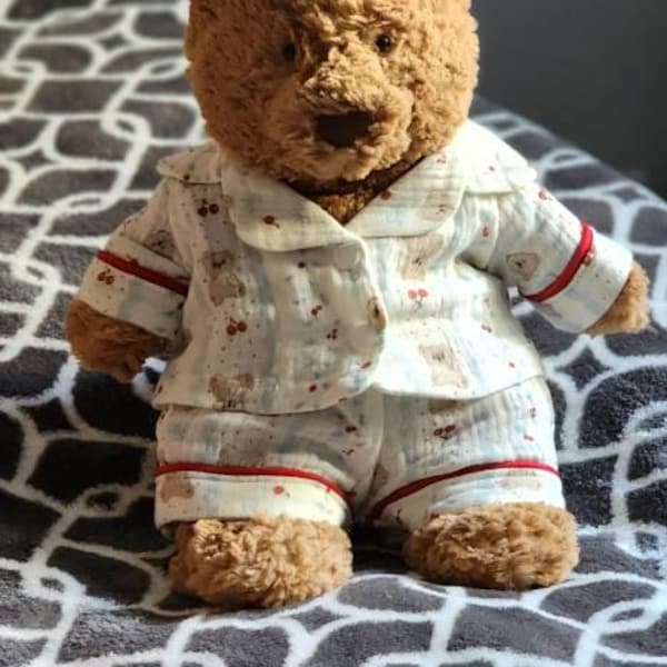 NEW Pajamas Set for Bartholomew Jellycat - Specially Tailored for Bears ...