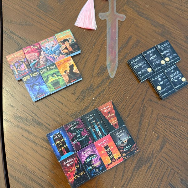 Custom Mini Books ONLY, Kindle Reads, Bookshelf Box, Mini Books ...