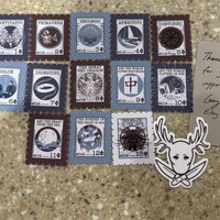 Hannibal S1 Sticker Stamps - Etsy