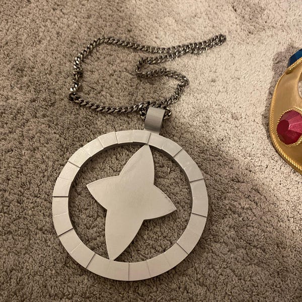 Splatoon Octo Expansion Inspired Pearl Cosplay Medallion Pendant - Etsy