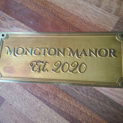 Established Date Plaque, Established Sign, Established NP - Etsy