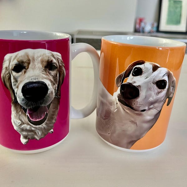 Personalized Dog Mug, Custom Dog Mug, Gift for Dog Mom, Gift for Dog ...