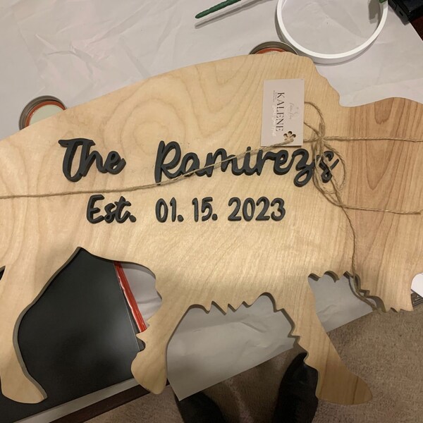 Wedding Guestbook AND Mr & Mrs Buffalo Combo Set, Personalized ...