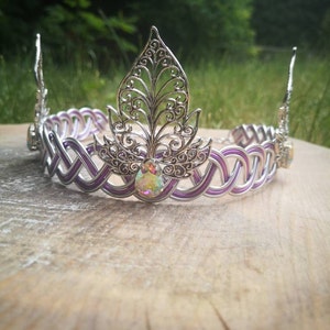 ARAN Unisex Crown Celtic Elven Medieval Rennaisance Hand Wire Wrapped ...