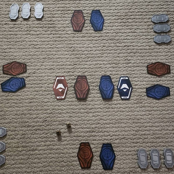 Kessel Sabacc Set With Deck, Dice, and Starter Shift Tokens Inspired by ...