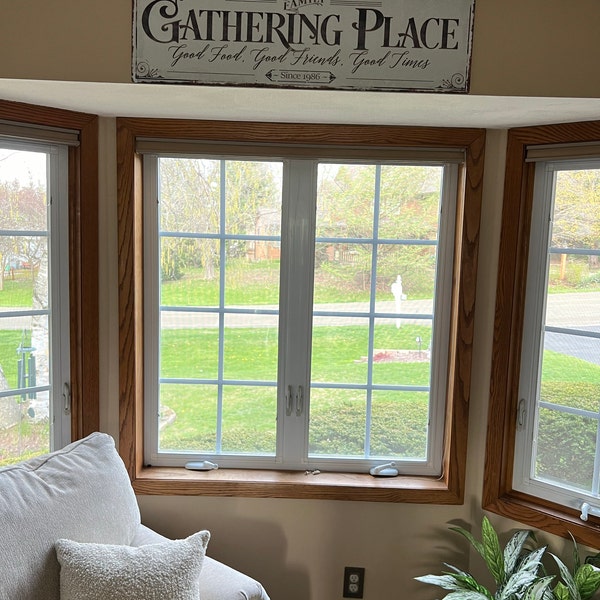 Personalized Gathering Place Sign: Custom Family Name, Established Date ...