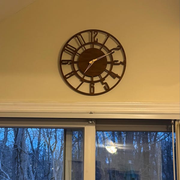 Birds Wall Clock, Bird Flying Clock, Modern Wall Clock Unique ...