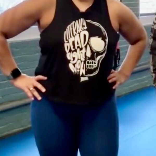 Powered by Pizza Top, Crossfit Crop Tank, Women Gym Crop Top, Muscle ...