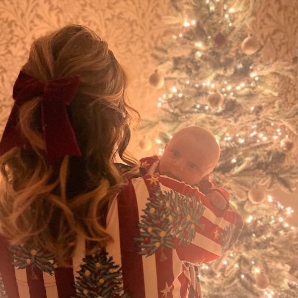 SMALL Pearl Ivory Velvet Bow Hair Clip, Bow Hair Accessory, Faux Pearl ...
