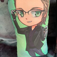 Prompto, Noctis, Ignis, Gladio Chibi Pillow Plushies. Final Fantasy XV ...