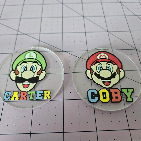 Super Mario Head SVG Bundle: Game Characters for Cricut (digital ...