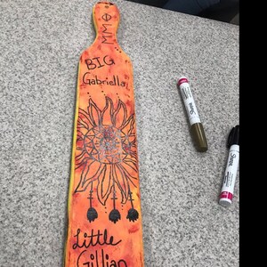 New Sorority Fraternity Pledge Gift Paddles Pine Wood Greek 21 Paddle ...