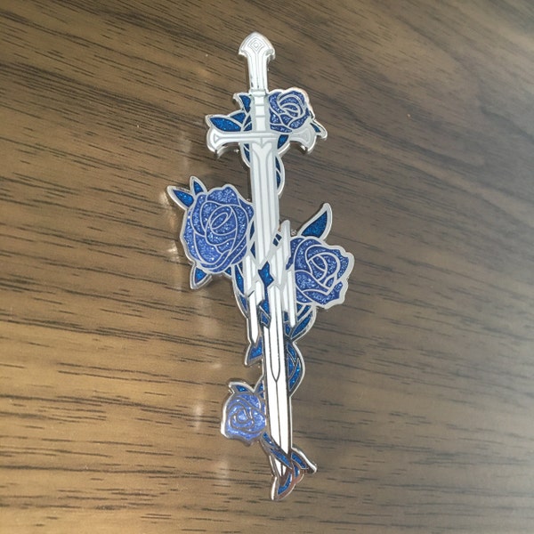 Roses of the Broken Sword | 80mm Enamel Pin - Etsy