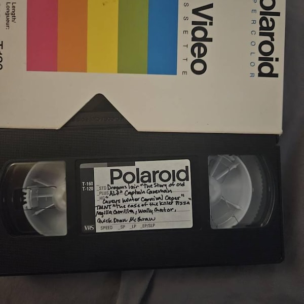 Vhs Tape Cartoons Nicktoons 1996 With Commercials Doug Rugrats Hey ...