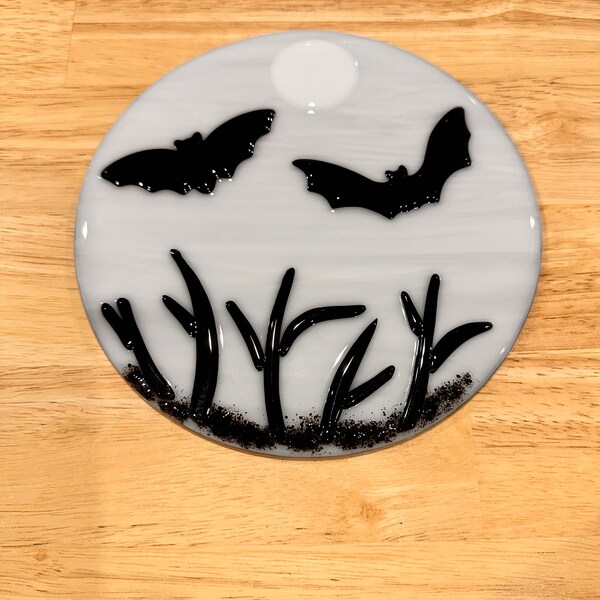 Bat 2 Pack Fusible Glass Precut - 96 COE Oceanside - 90 COE Bullseye ...