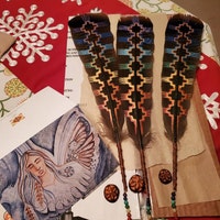Aztec Sky.:. One Painted Feather/smudging/ceremony/prayer//blessing ...