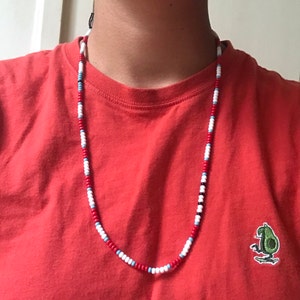 Robert Plant Circa 1974 Led Zeppelin Bead Necklace/hippie Jewelry ...