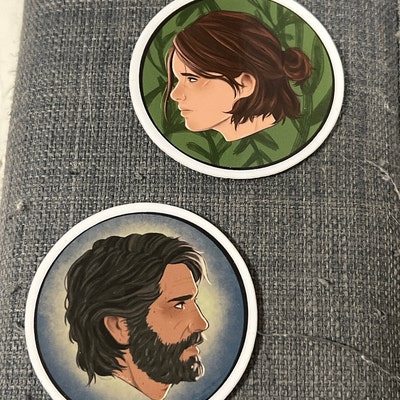 Joel and Ellie Stickers - Etsy