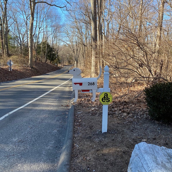 Labrador Retriever Mailbox | Lab | Unique Dog Mailbox | Pp003 - Etsy