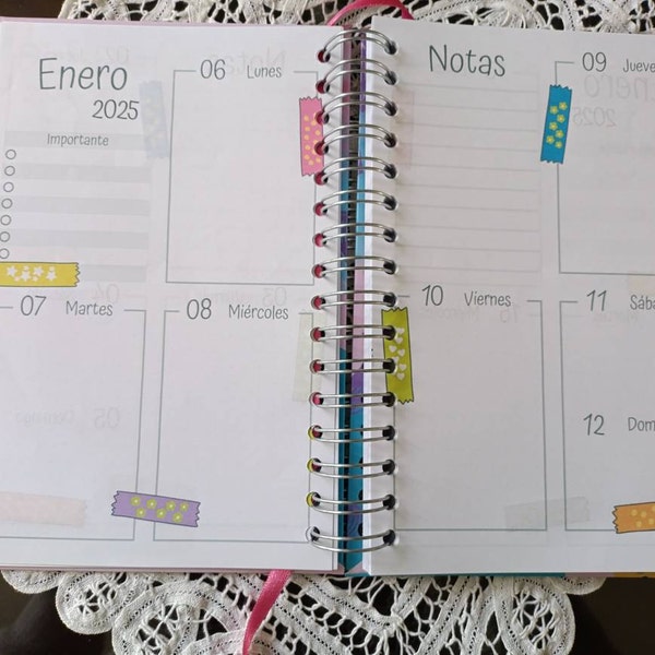 Agenda Escolar 2025 2026 para maestros para imprimir - Asistencia ...