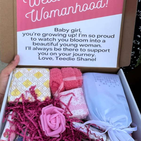 Congratulations, Buttercup, Welcome to Womanhood, First Period Kit ...