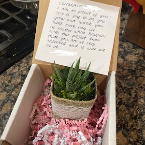 Congrats Gift Box for Her, Way to Go Gift for Best Friend, Thinking of ...