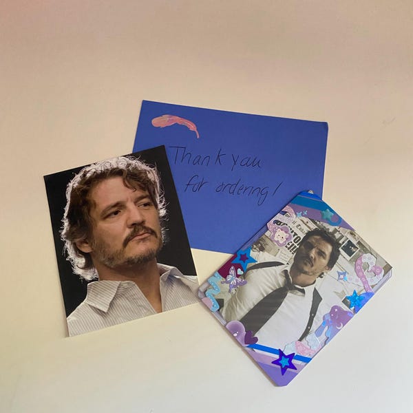 Pedro Pascal, Pedro Pascal Photocard, Pedro Pascal Toploader, K-pop ...