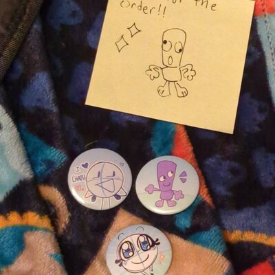 BFDI X II 2024 PIN Set - Etsy