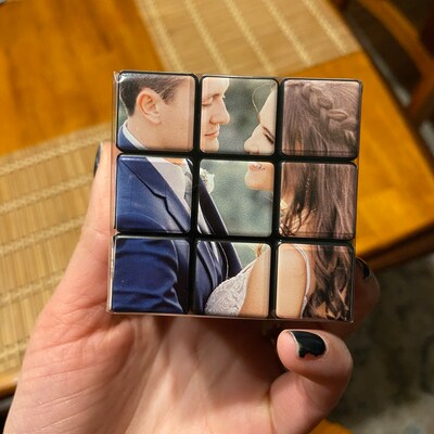 Custom Photo Puzzle Cube Expedited Shipping - Etsy