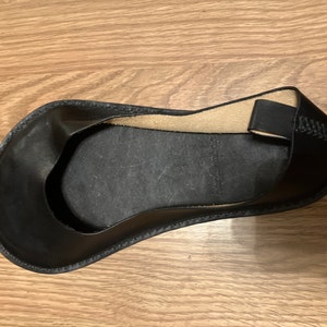 Natural Foot Shape Barefoot Shoes, Custom Size Minimalist Shoes, Ballet ...