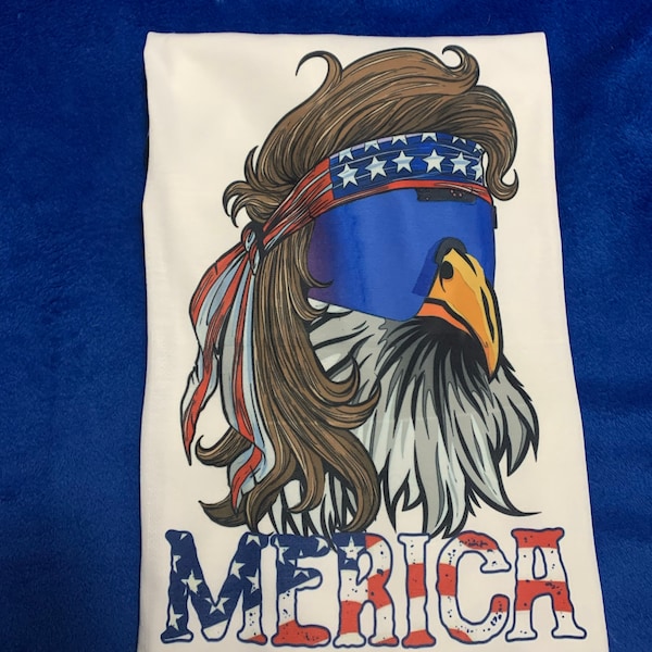 Merica Mullet Eagle PNG - Etsy