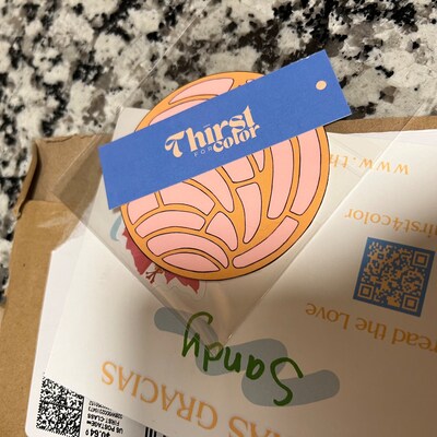 Concha Sticker, Concha Pan Dulce Stickers, Mexican Sticker, Concha ...